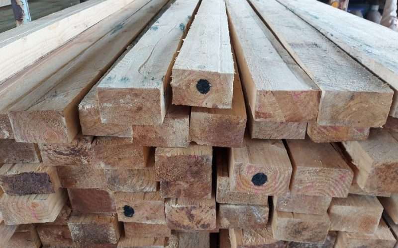 Rough Sawn Pine Planks